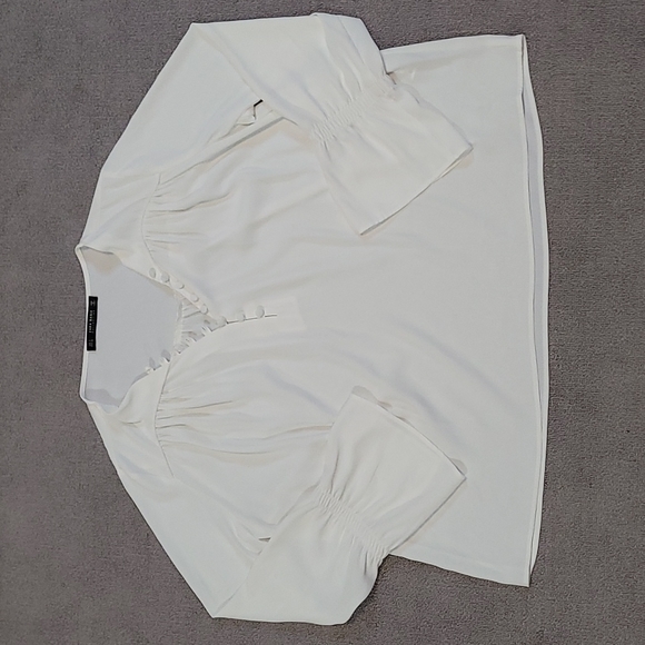 Zara | Tops | Zara Basic Blouse | Poshmark